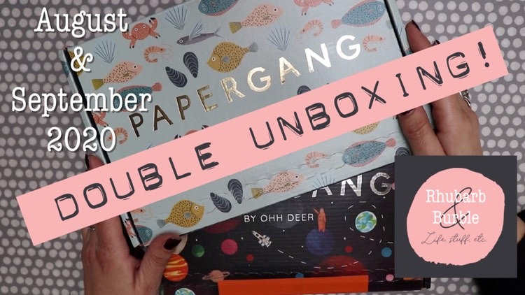 Did you watch our Papergang DOUBLE unboxing video yet? – Rhubarb & Burble